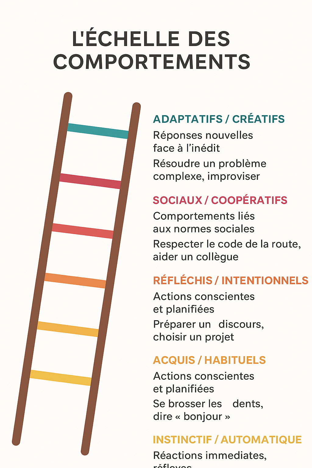 L’échelle des comportements – Comprendre & analyser les comportements ...